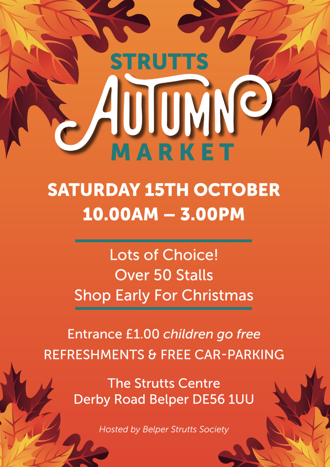 Strutts Autumn Market - Milford & MakeneyMilford & Makeney