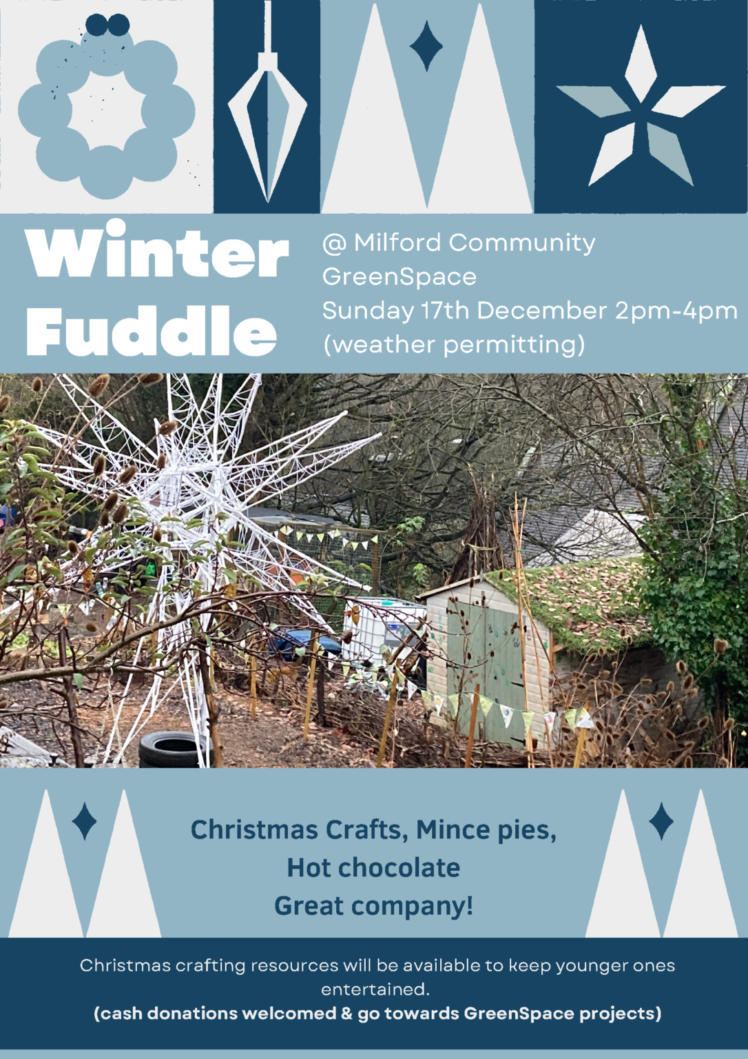 Christmas event on Greenspace - Milford & MakeneyMilford & Makeney