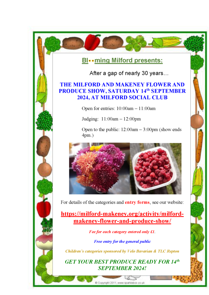 First Flower and Produce Show held in 30 years judged a success ...